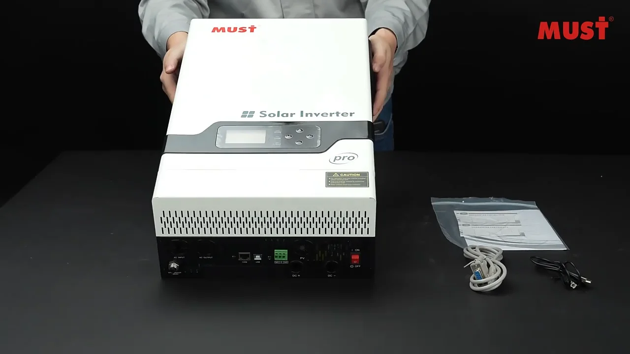 Must Inverter Stock Pv1800 Pro Series 450voc/80a 3kw Mppt High ...