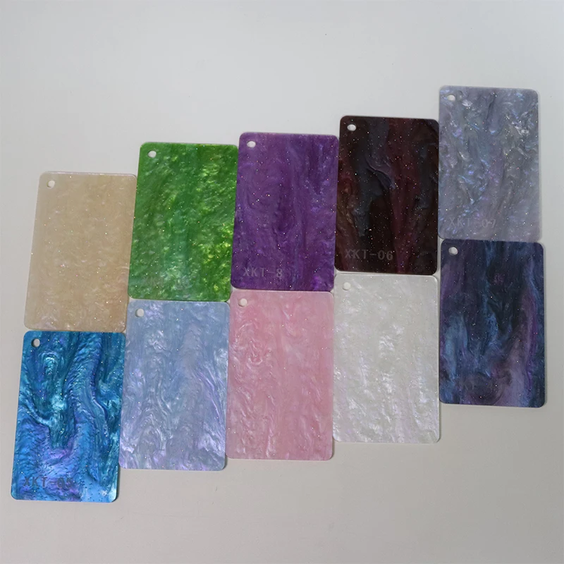 Custom Luxury Color Solid Acrylic Snack Dish Transparent Avf Large Blue ...