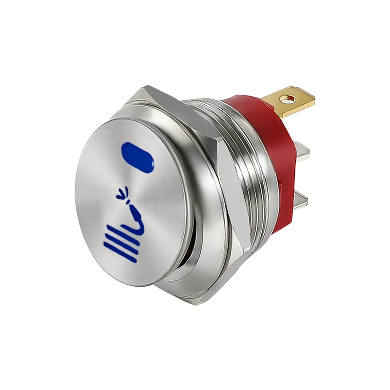 20A/12V 22MM Toggle Rocker Switch with LED Light Customized Power ...