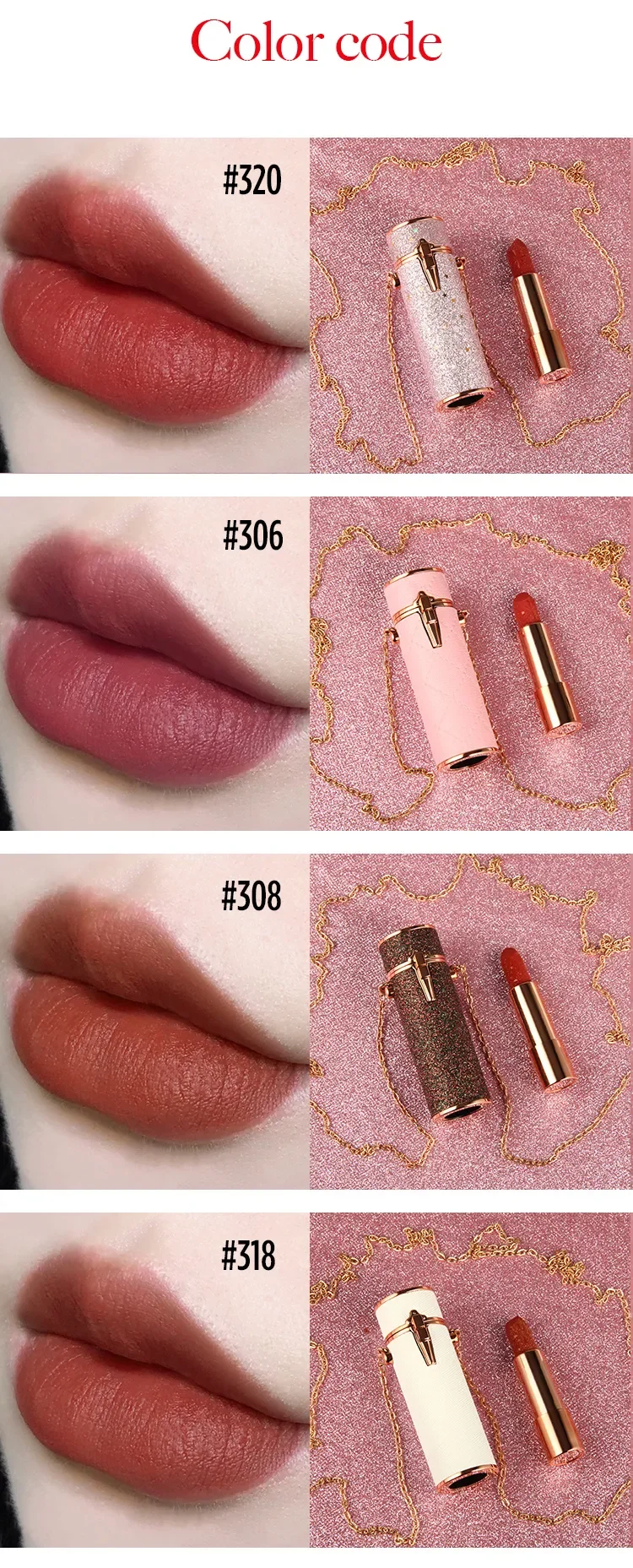 OEM Professional Customized Logo Lipstick Wholesale Matte Lipstick with ...