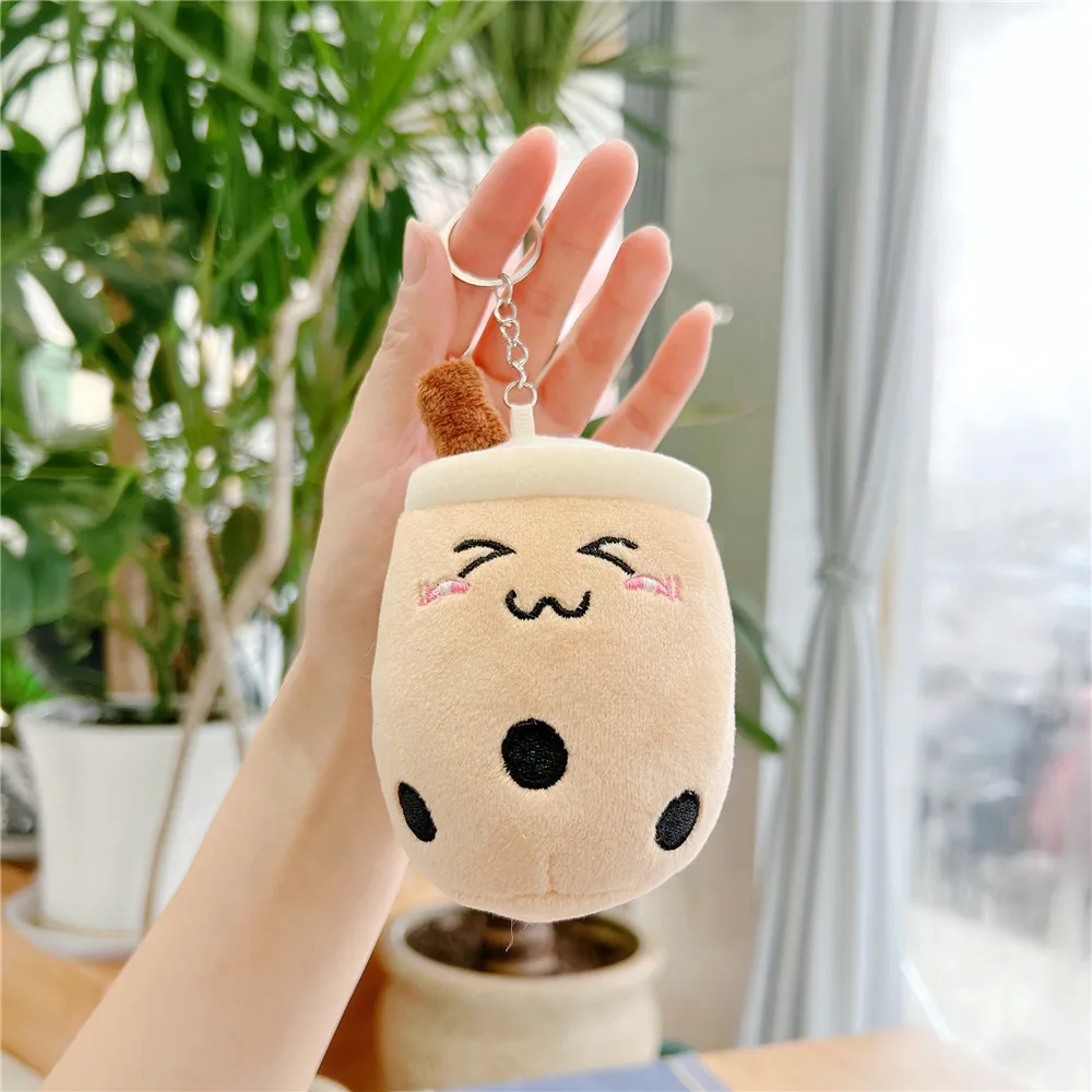 Wholesale 12cm Stuffed Plushie Sweet Gift Cute Soft Milk Tea Sweet Gift ...