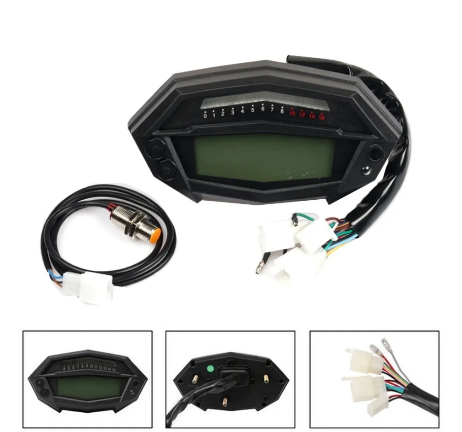 Kawasaki Z1000 Tachometer Hour Meter Odometer LCD Speedometer