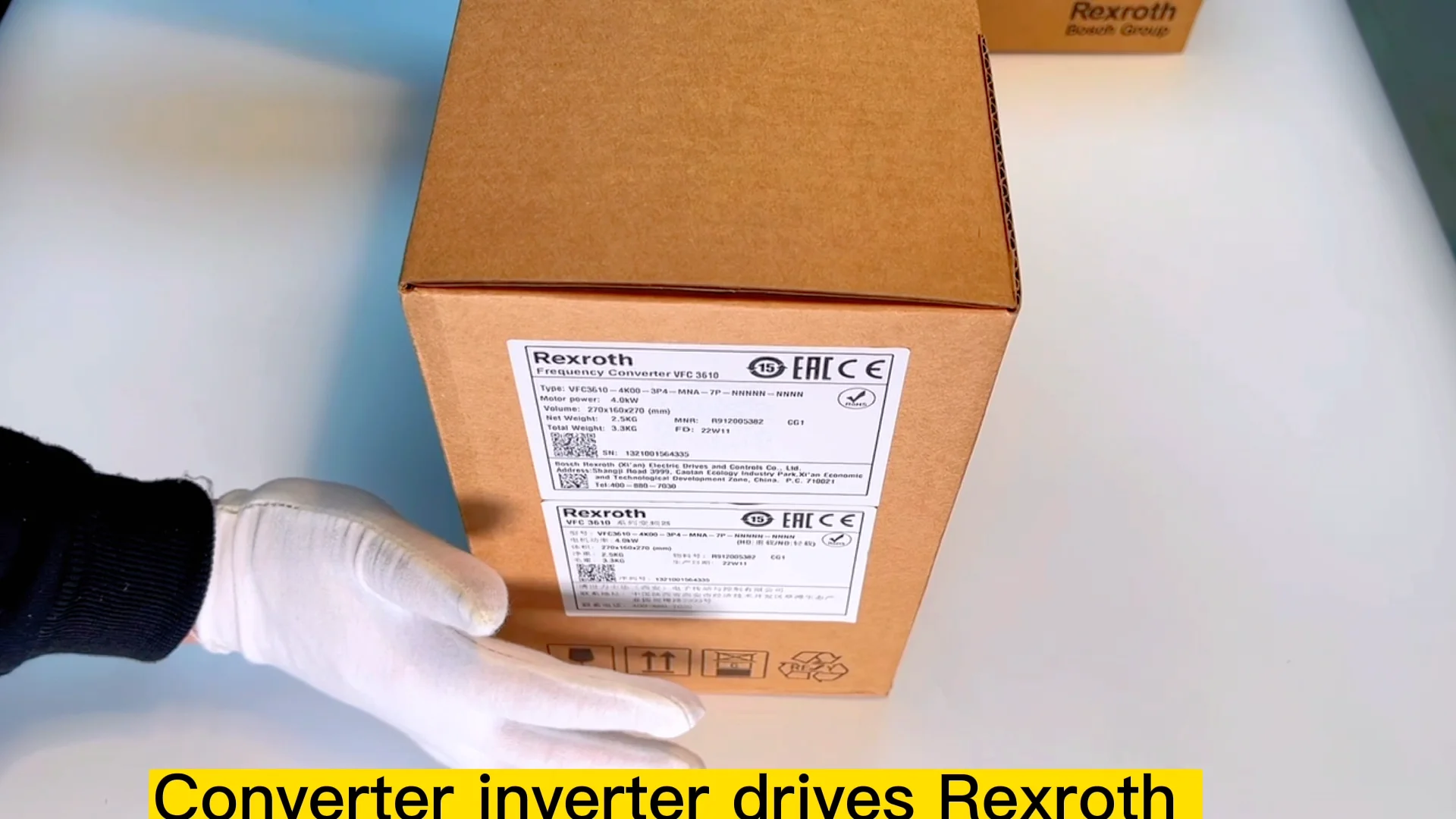 Variable-frequency Drive Vfd Ac Drive Rexroth Efc5610-7k50-3p4-mda-7p ...