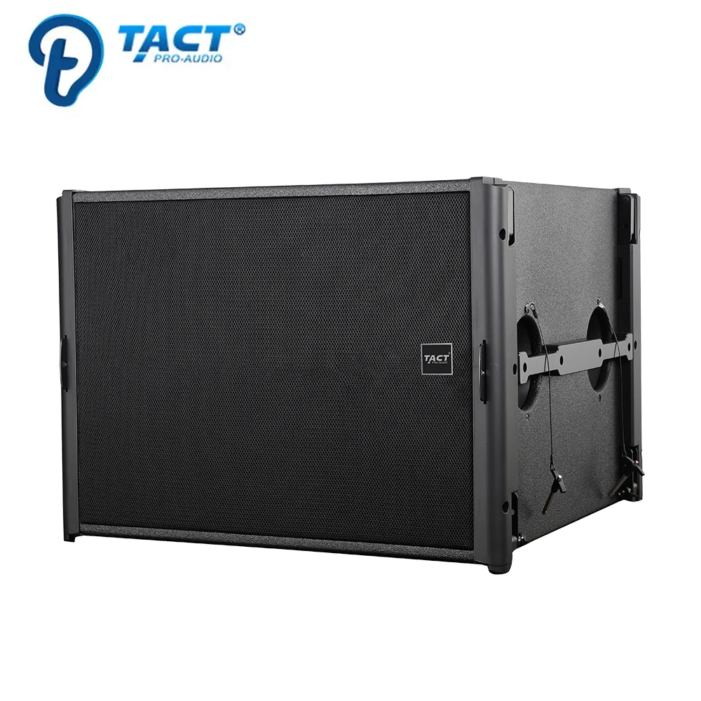 TACT Pro Audio LA210+LA210S Dual 10 Inch Line Array Speakers