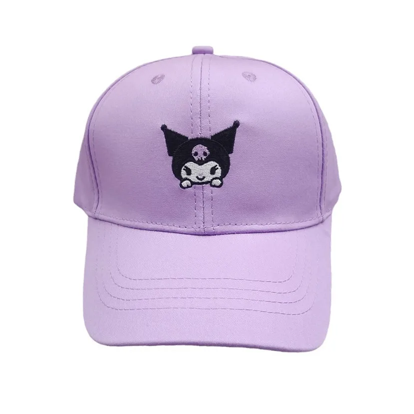 Cinnamoroll Sanrio Cap Melody Kuromi Embroidered Pink Cotton Twill Dad ...