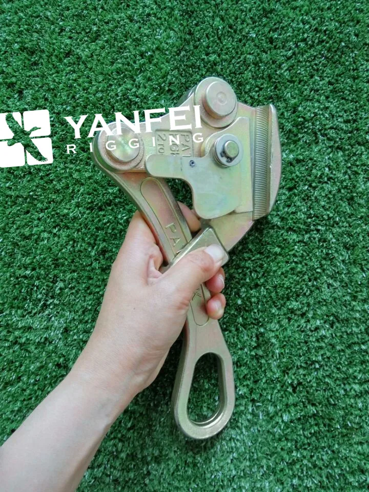 Wire Rope Puller - 1 Ton Cable Grip, 2 Ton Steel Rope Grip
