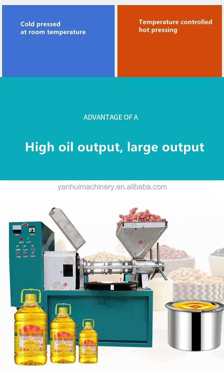 Advanced Groundnut Cooking Oil Processing Machine/Efficiency Vegetable ...