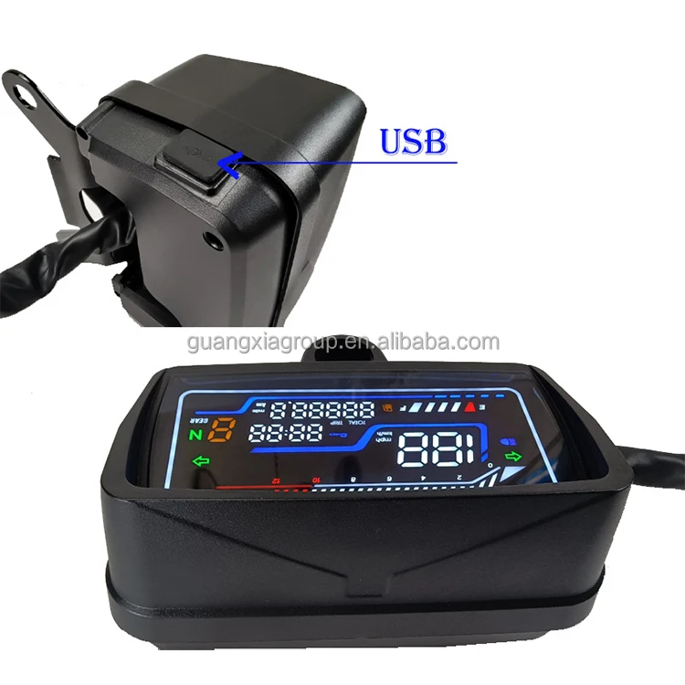 Top Quality Motorcycle Meter LED CG125 Speedometer BAJAJ CT125