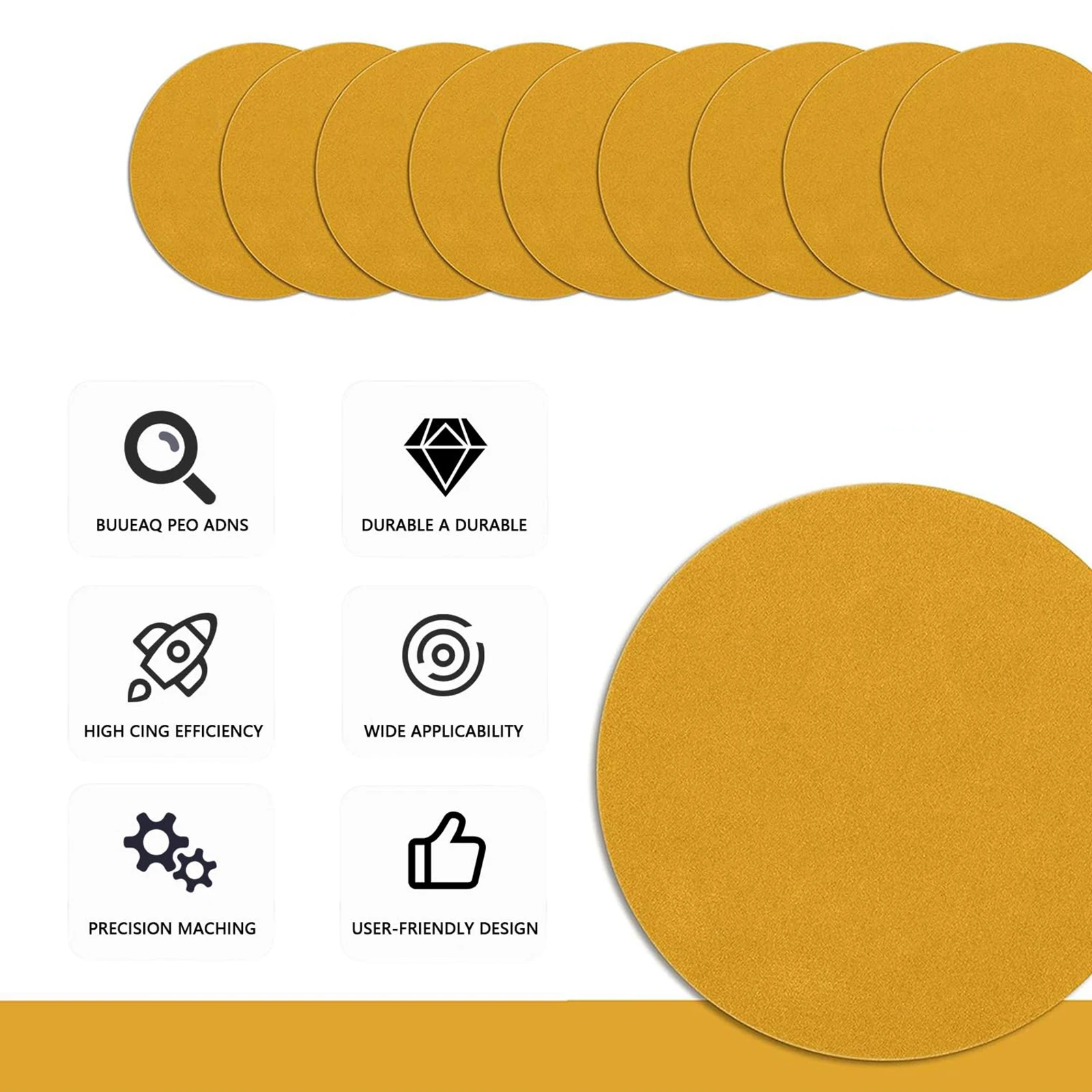 Taokyid 6 Inch Sanding Discs - High Grit, Durable, Versatile