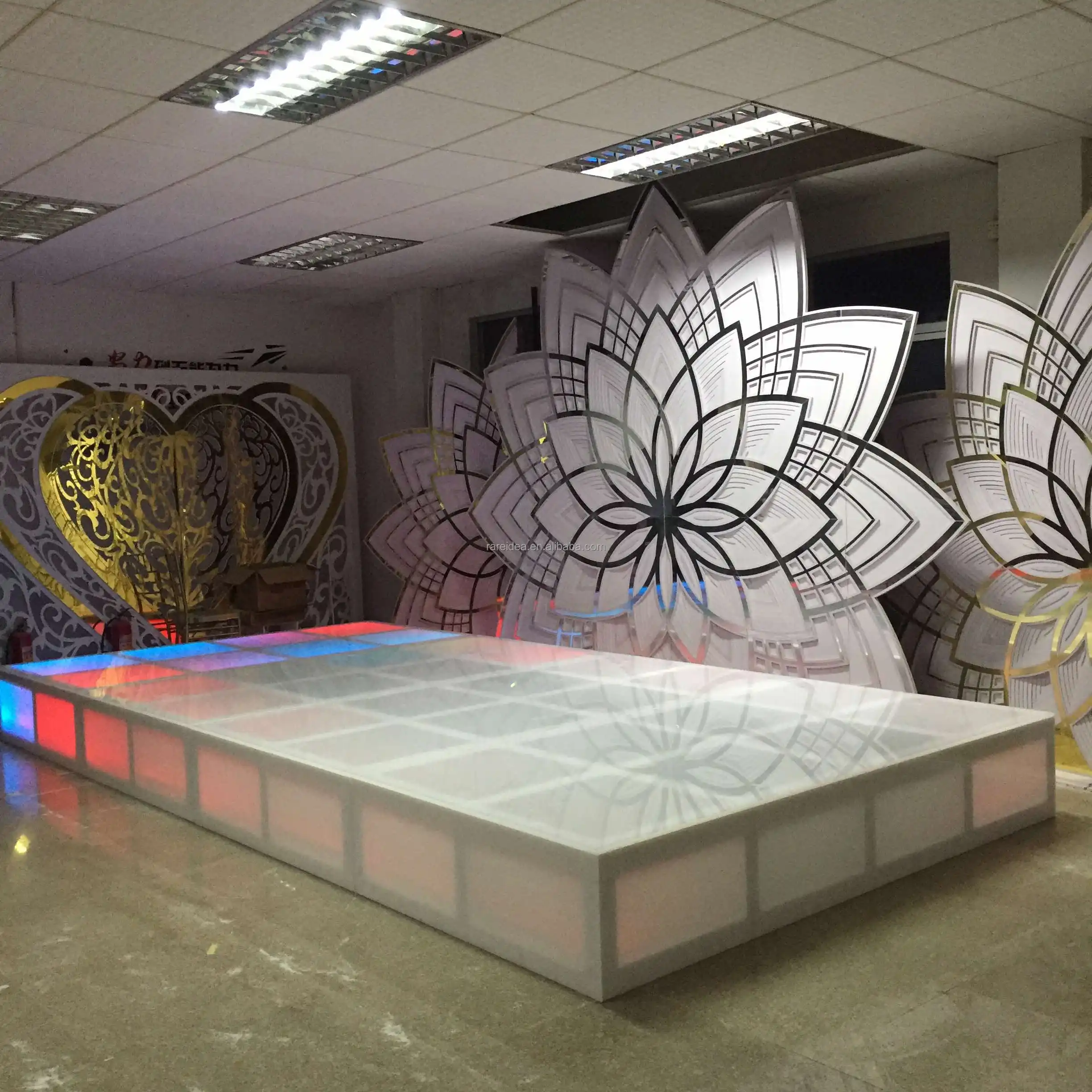 2024 Wedding Stage Platform Decor - Interactive Dance Floor