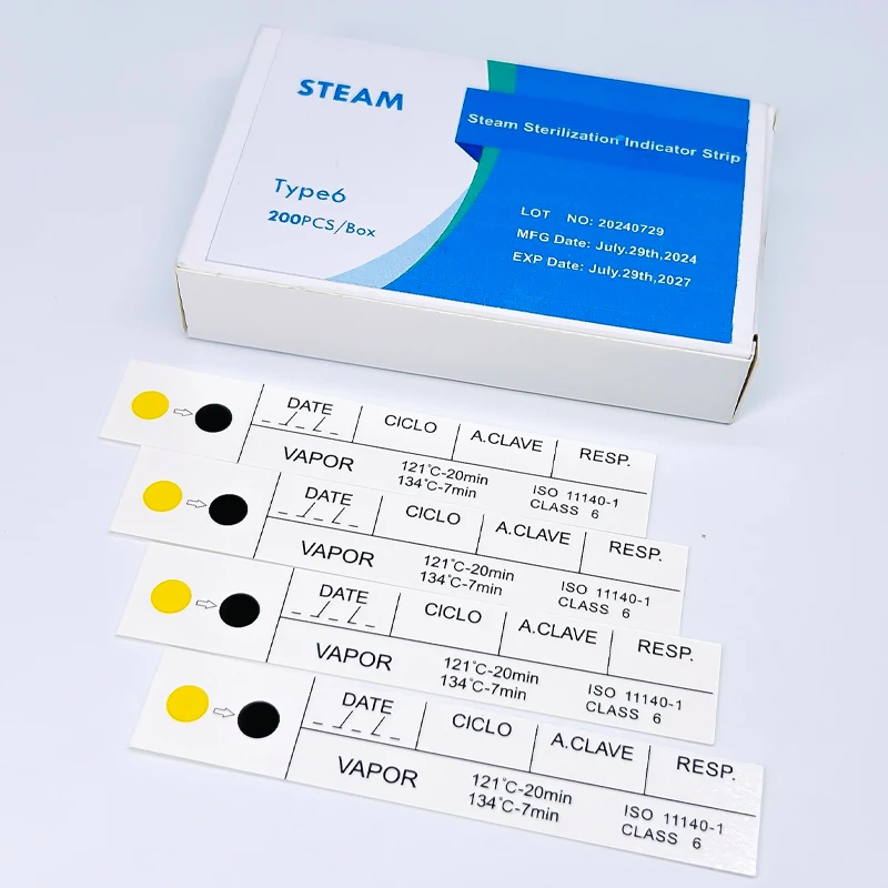 Wholesale Chemical Class 6 Steam Indicator Strip For Sterilization ...