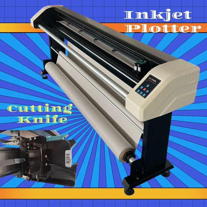 2/4 Head Inkjet Printer For Plotting & Cutting - Oem Available
