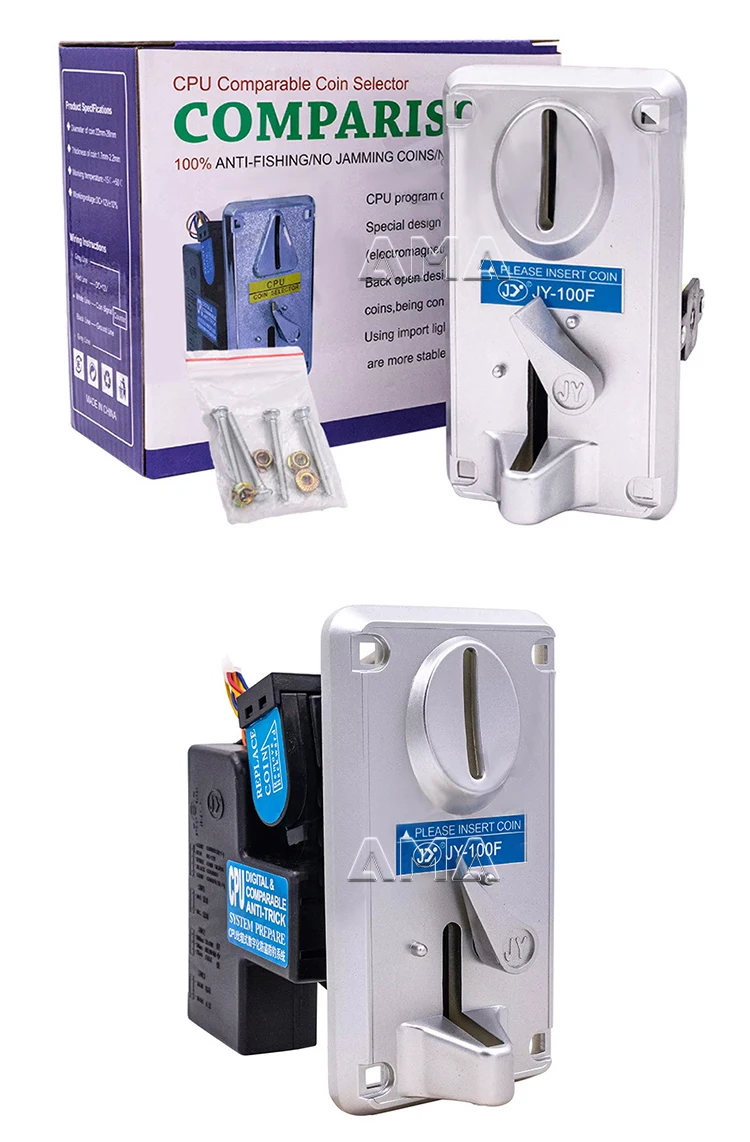 AMA Side-operated Machines Console Token Coin Acceptor JY-100F CPU ...