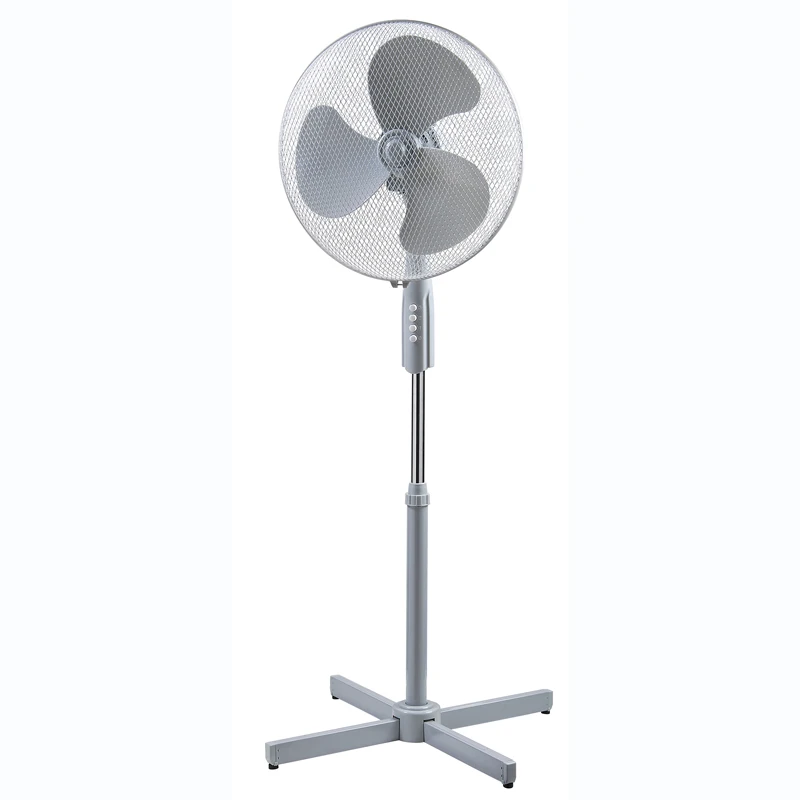 16" Stand Fan with Pedestal Base Height Adjustable Pedestal Fan Free ...