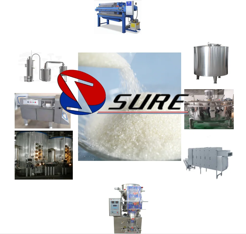 Easy to Operate Sugar Beet Processing Production Line White Sugar ...