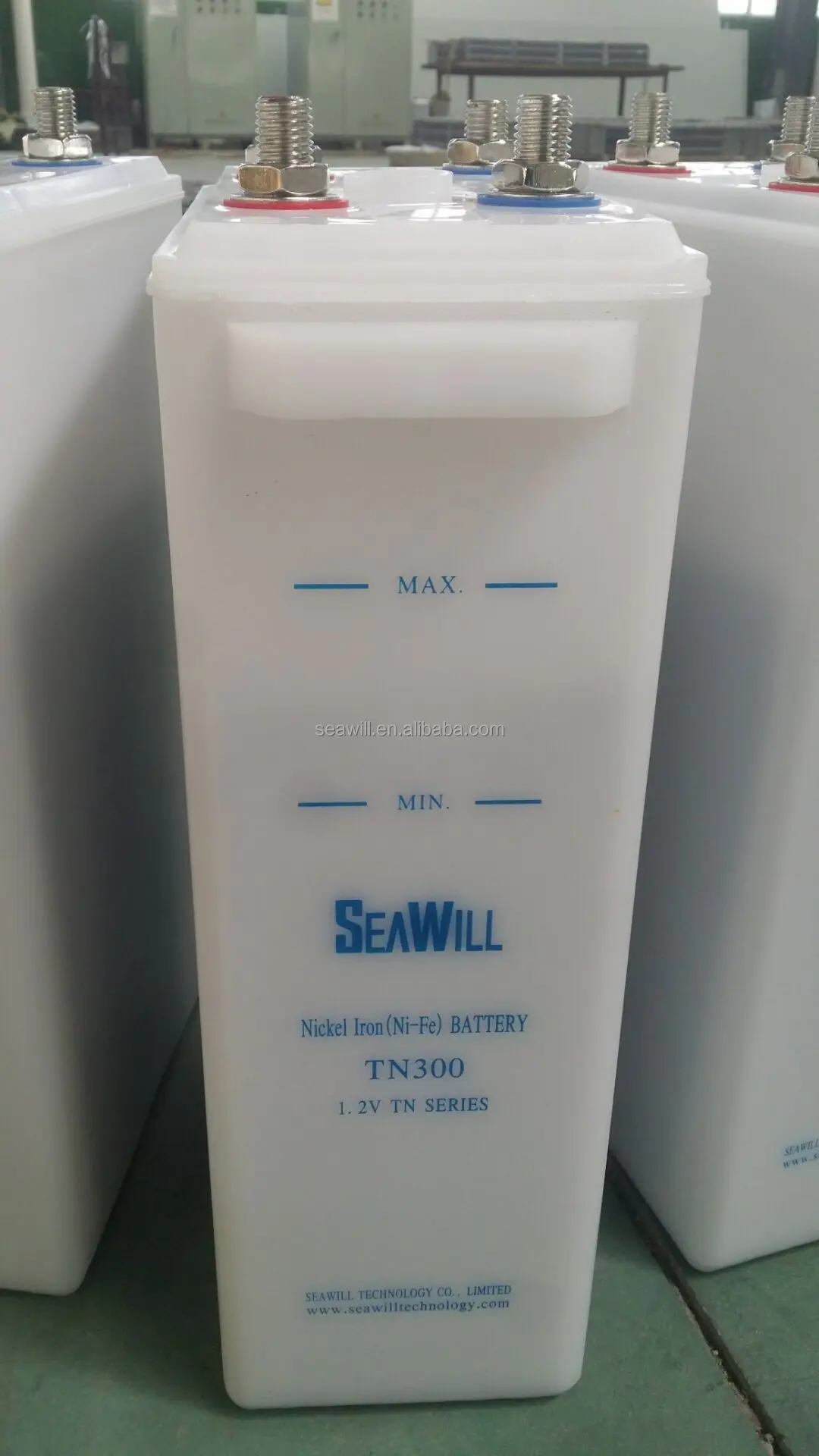 Rechargeable Nickel Iron Battery 1.2v 300ah for UPS