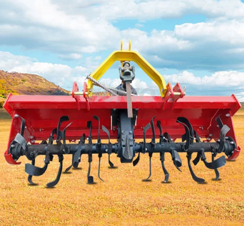 Heavy Duty Rotary Tiller 3 Point Linkage Tractor 30~50 HP Farm Tilling ...