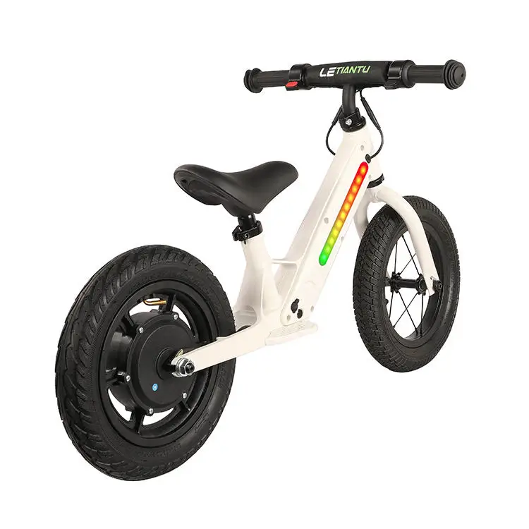 Children Pedal Bicycle Self Mini Balance Bike New Electric Powered Kids ...