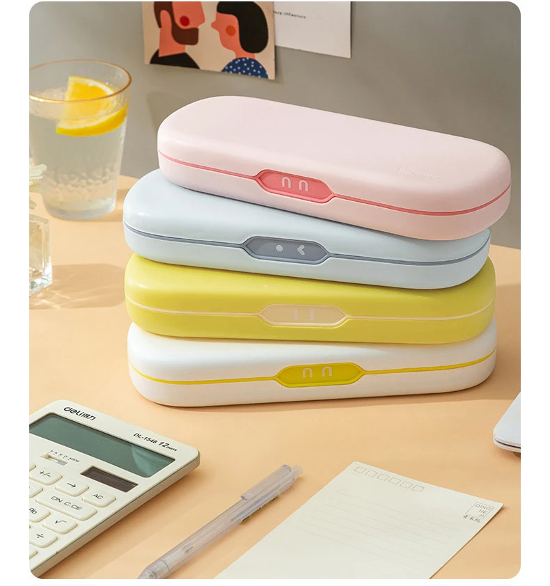 Cute & Convenient Pencil Case - Double Layer Stationery Box