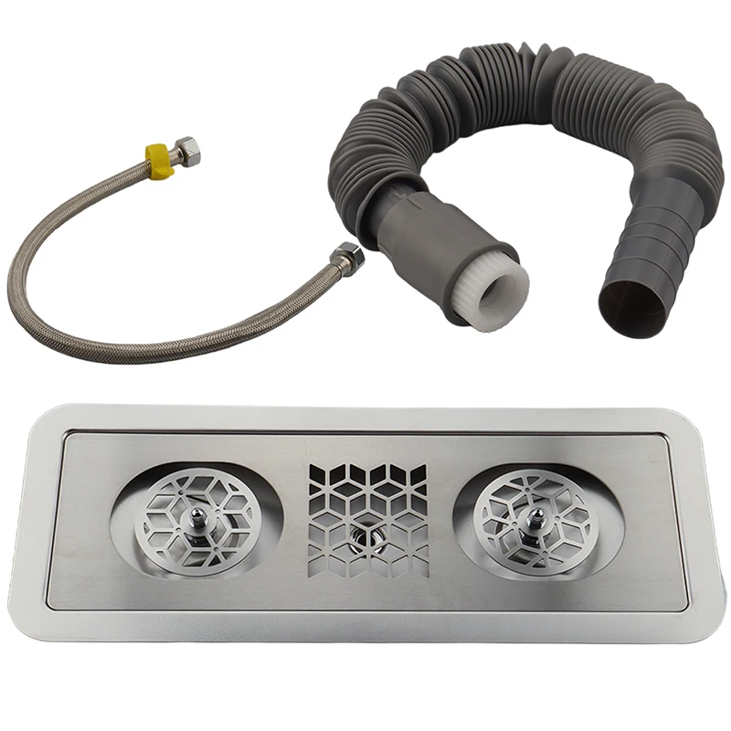 Double Rotating Nozzle Glass Rinser Stainless Steel Coffee Pitcher Wash ...