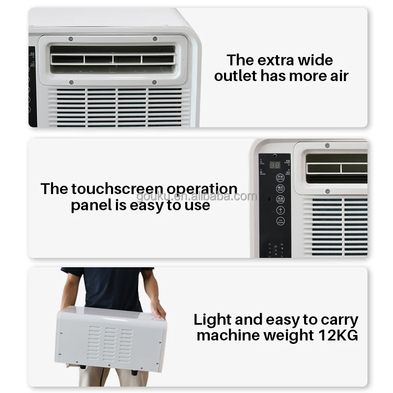 Portable Mini 220v AC Air Conditioner - Perfect for Any Room