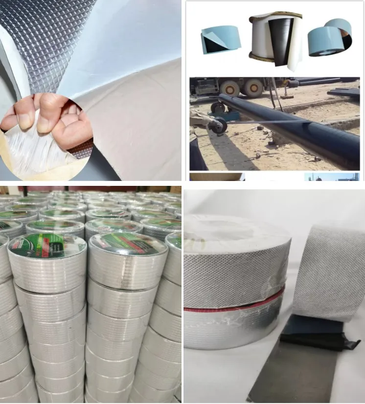 Roof Insulation Leak Repair Butyl Rubber Tape Aluminum Foil Butyl ...