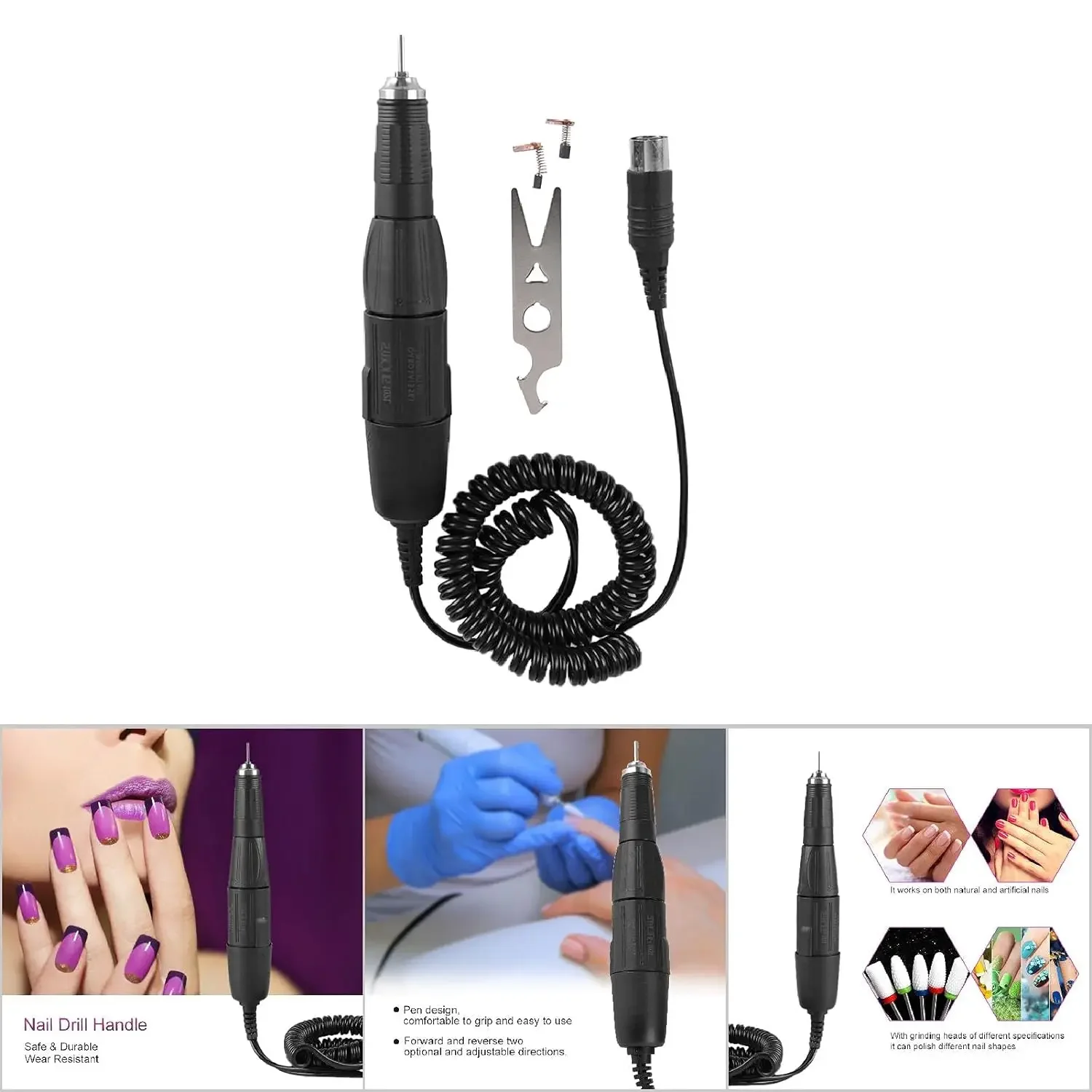 Drill Pen 35k Strong102l Handpiece Electric Nail Drill Replacement ...