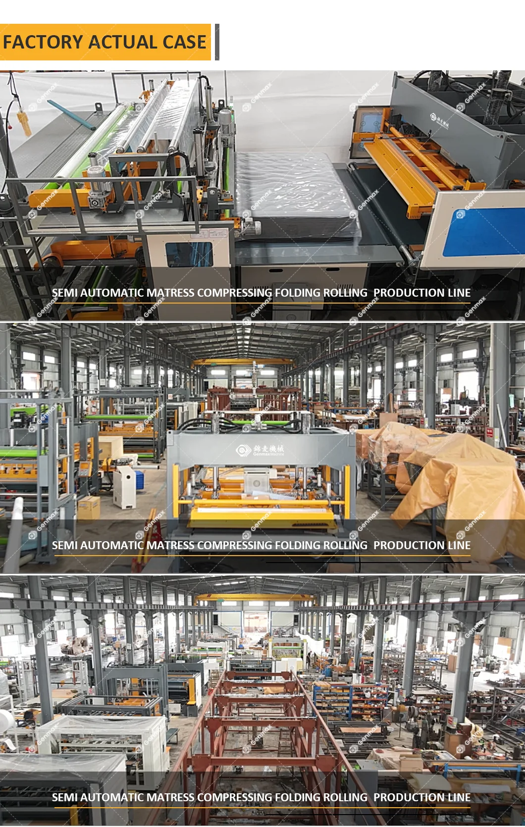 Genmax Fap Compressing Vacuum Production Line Pocket Spring Bonnell ...