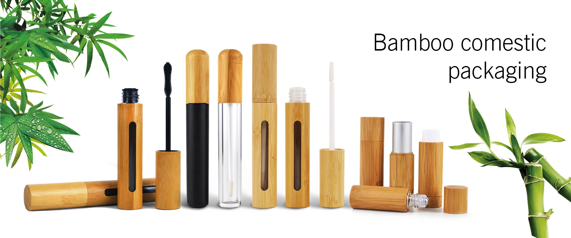Innovative Bamboo Packaging for Cosmetics - Eco-friendly