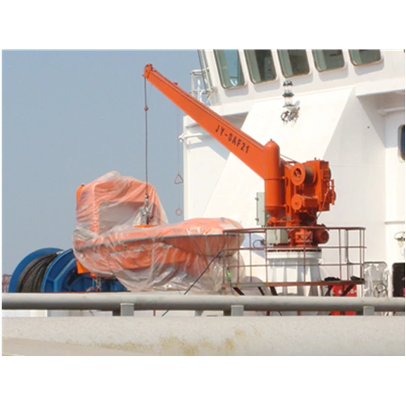 Marine Electric Slewing Lifeboat Davit Crane - Buy Lifeboat Davit,Boat ...
