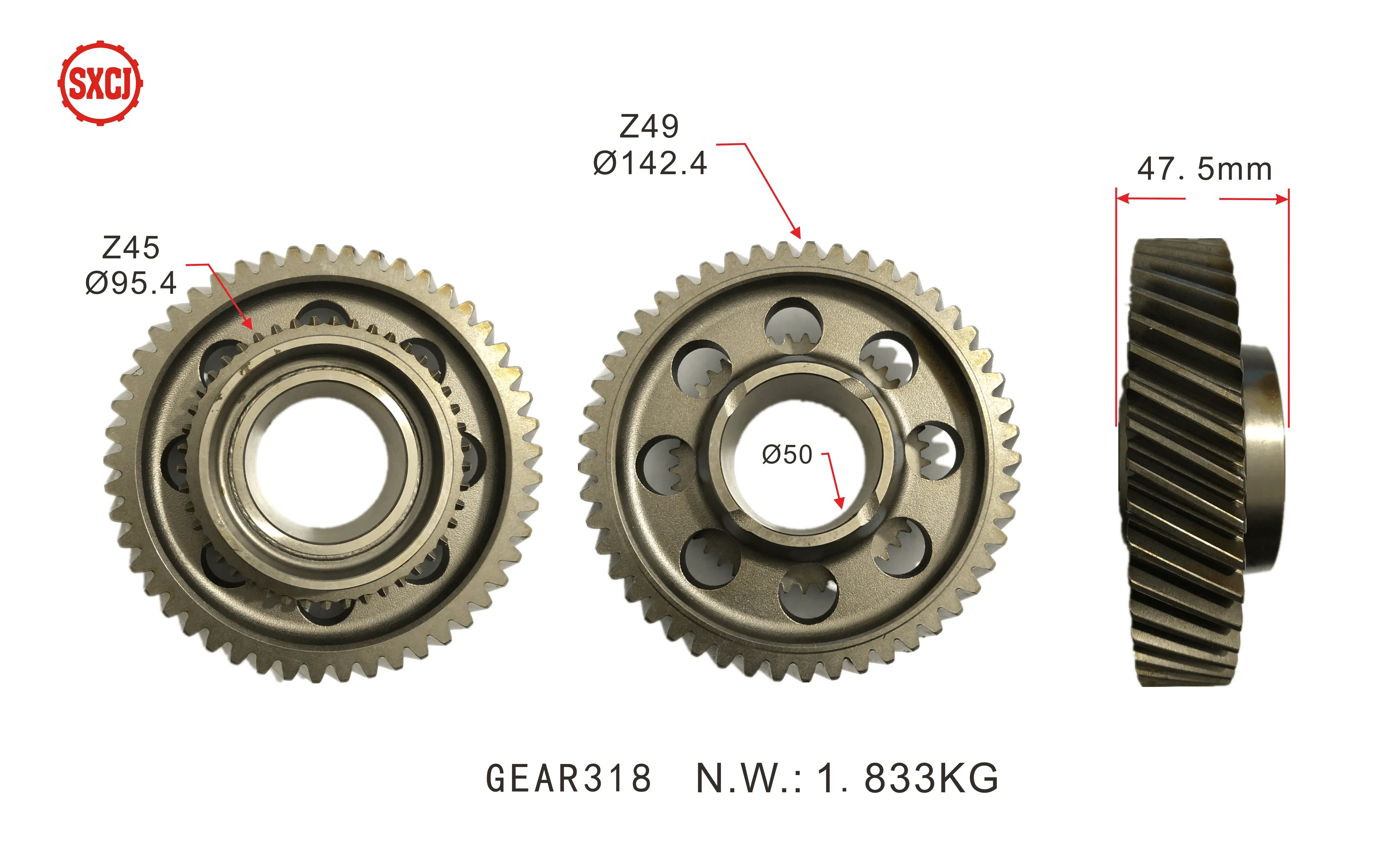 New Transmission Gearbox Parts Synchronizer Ring Gear OEM 8-97241-247-0 ...