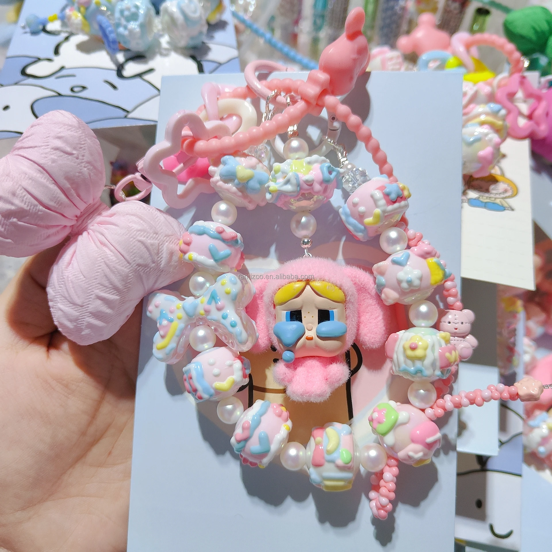 LABUBU CRY BABY MOLLY Sanrio POP MART Customized Bag Strap