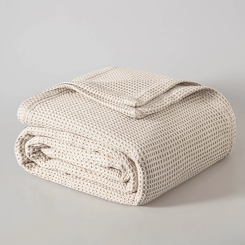 LUXURY HEAVY WEIGHT ALL SEASON NEW WAFFLE PIQUE WEAVE SOFT 100% LONG ...