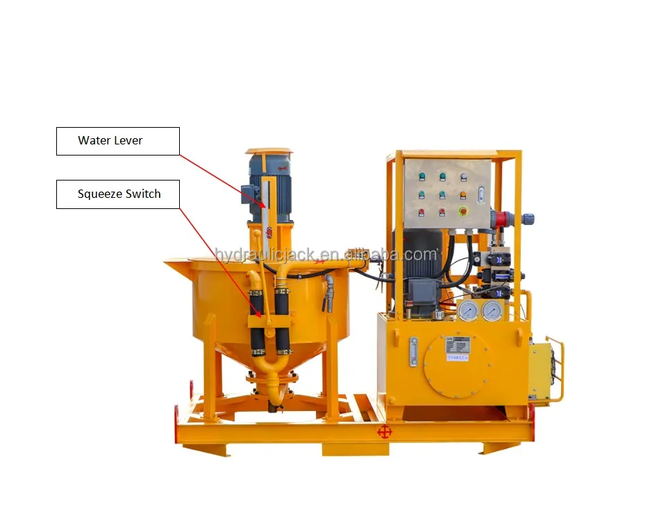 Dam High Pressure High Pressure Cement Grouting Injection Pump With ...