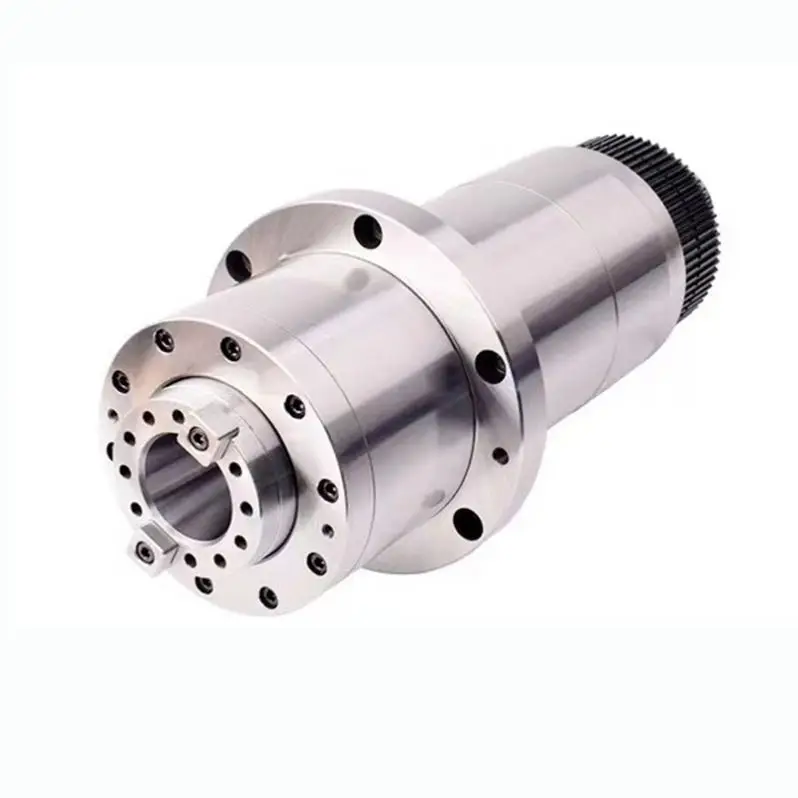 TEBAK CNC bt30 40 6000rpm 90mm cylinder milling belt drive atc spindle ...