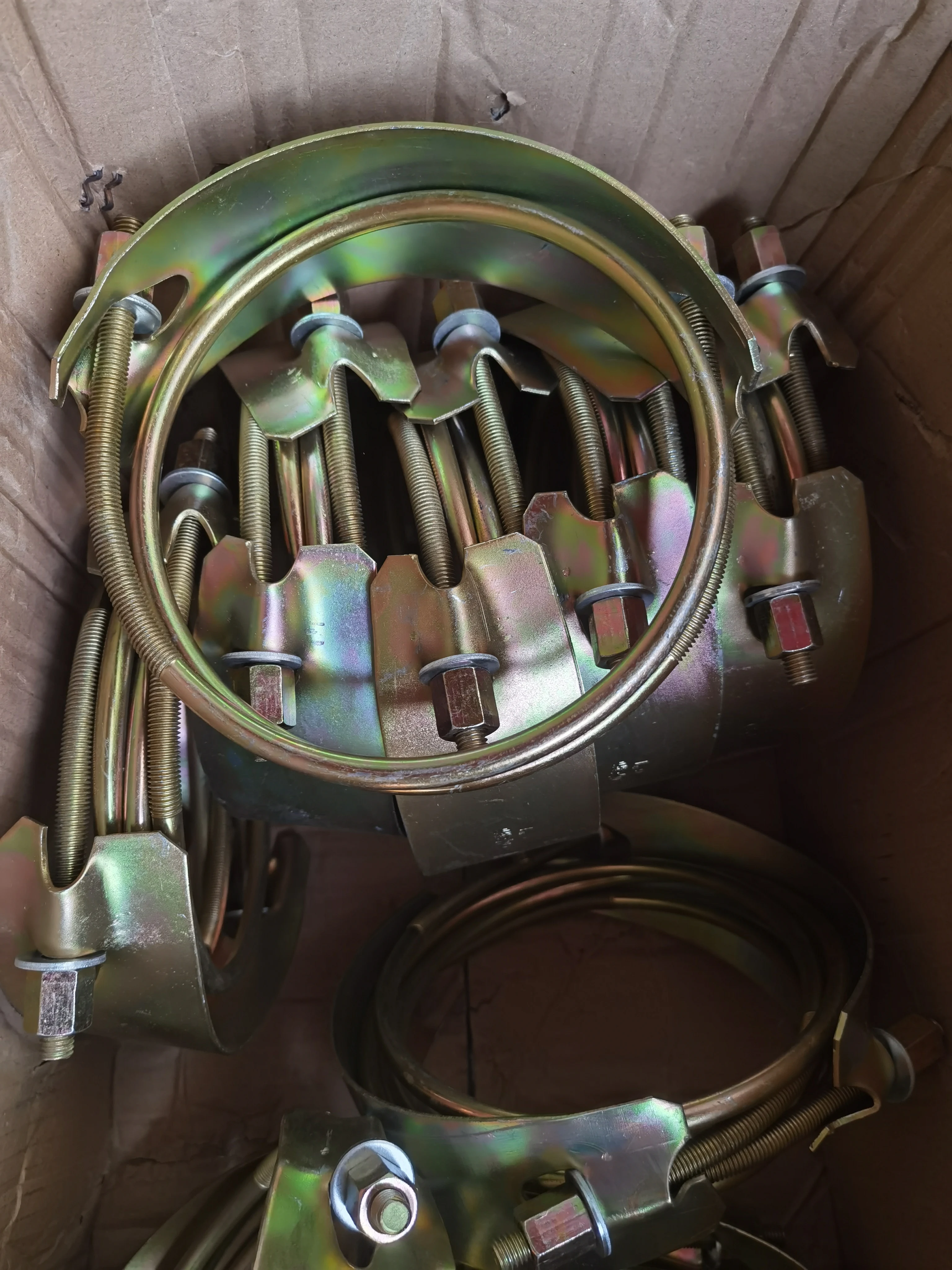 Stainless Steel Pipe Quick Connect Clamp - V Gasket Lock
