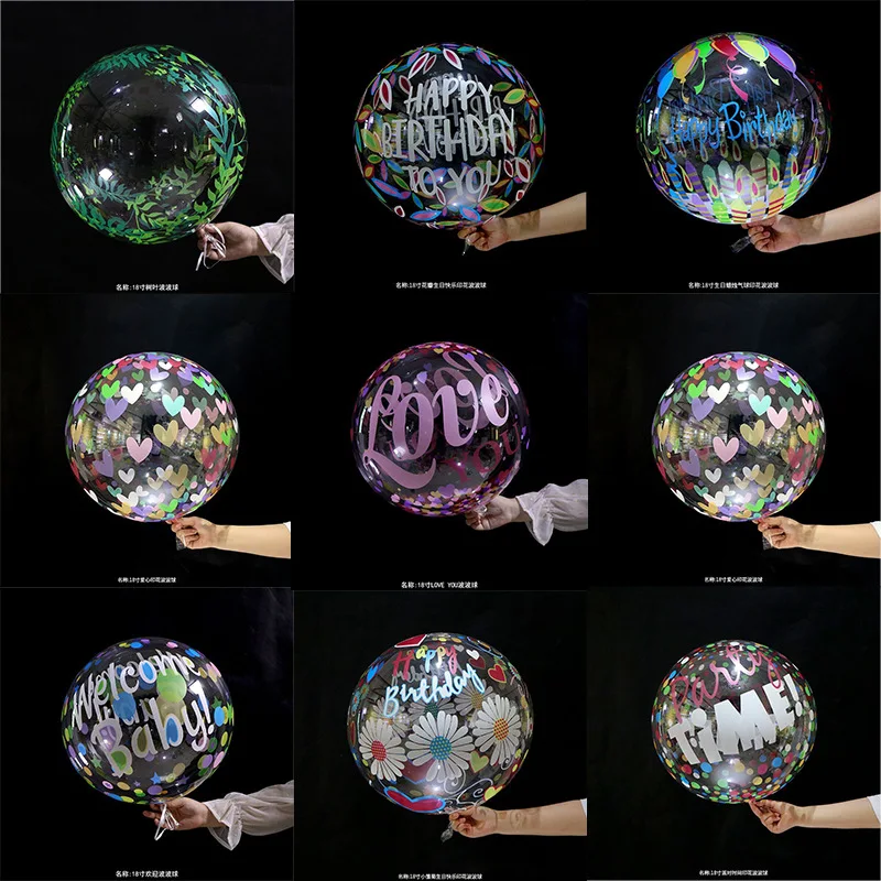 Wholesale Cartoon Bobo Balloon 24 Inch Christmas Wedding Party Lights ...