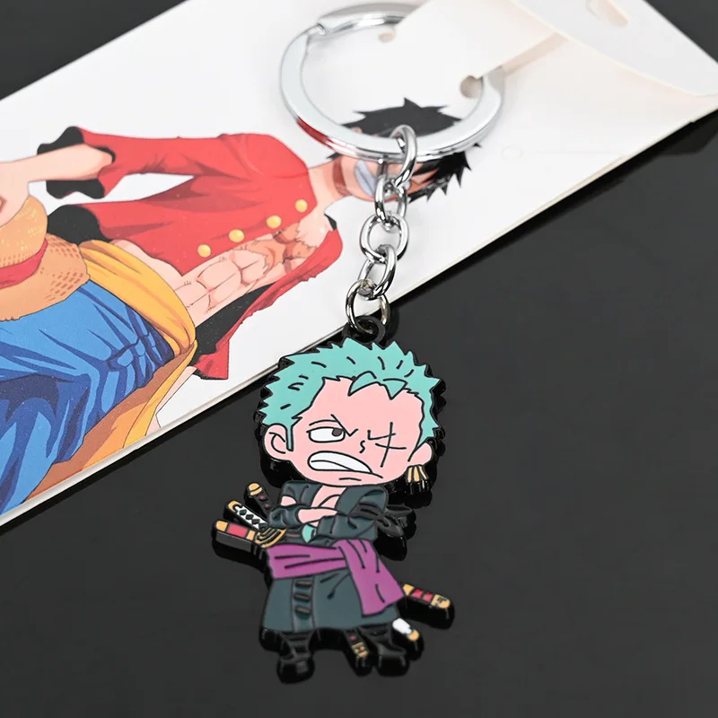 Cosplay Anime Figure Roronoa Zoro Luffy Anime Keychain| Alibaba.com