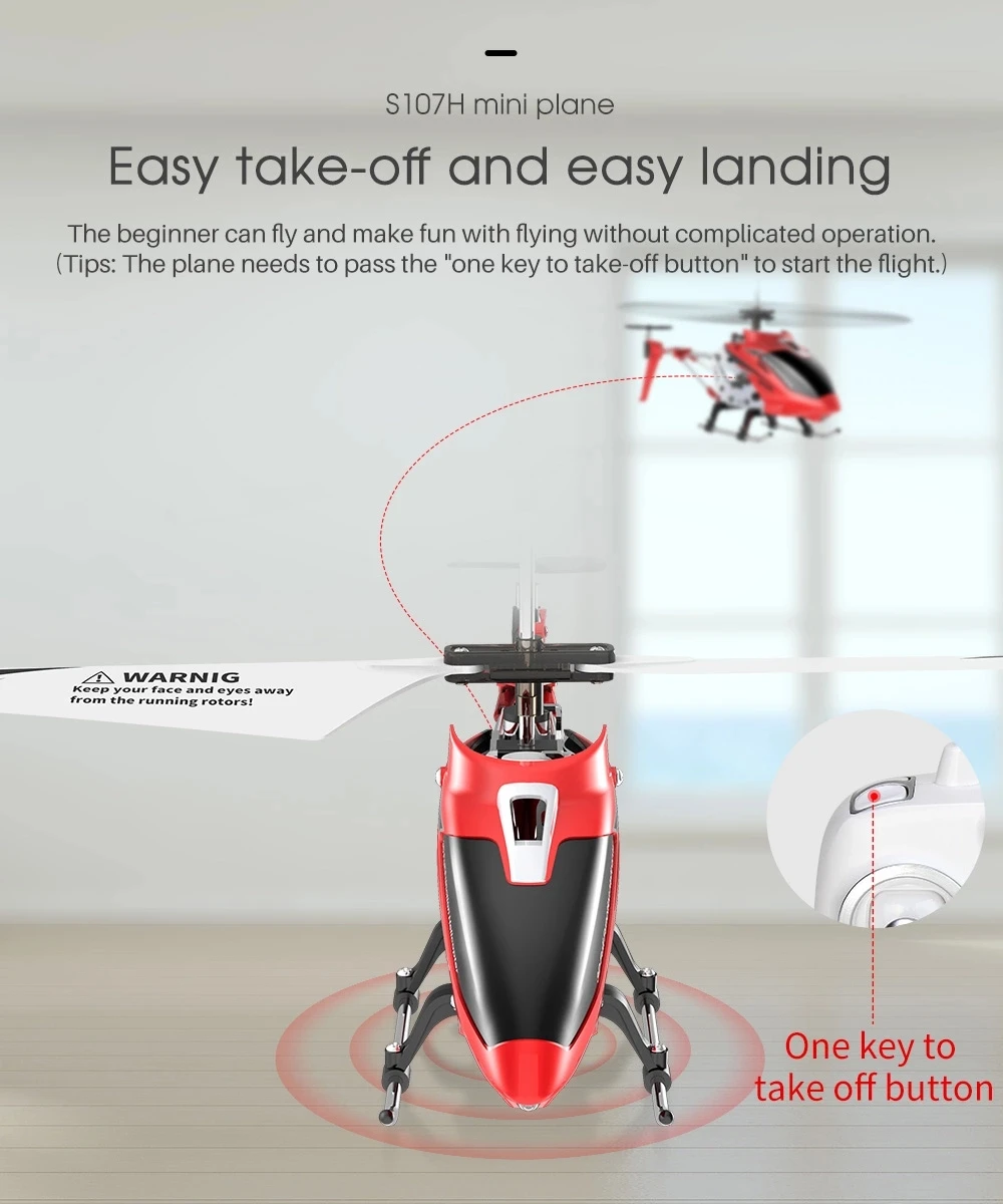 Syma S107h Rc Toy Helicopter 3.5 Channel With Hover Function Remote Syma Rc Helicopter Control ...