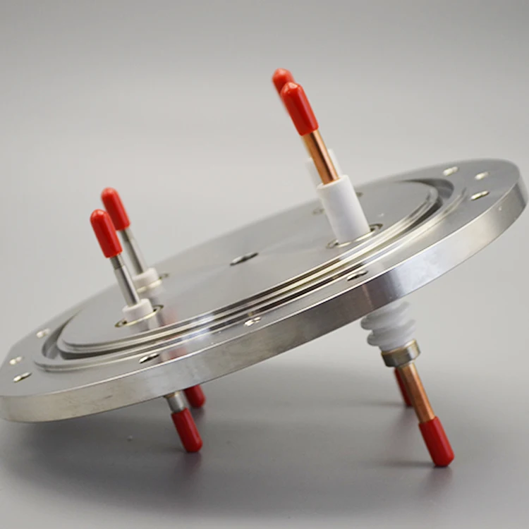 Vacuum Electrode KF Flange Connector | Ceramic Sealing Assembly for ...