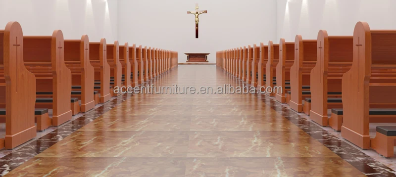 Church Furniture Solid Wood Podium Altar Set Design And Customized ...