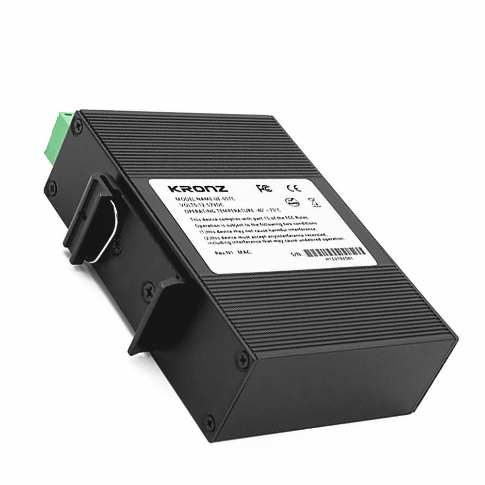 KRONZ New Industrial Ethernet Switch POE 10/100/1000 M Bit/s DIN Rail ...