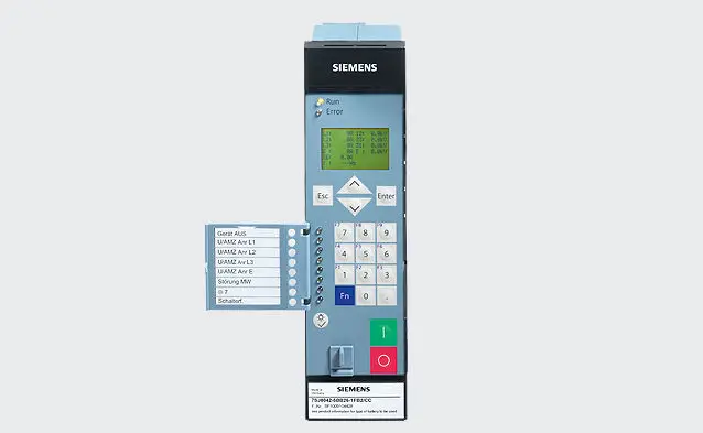 SIEMENS 7SJ80 Protection Relay - Compact Overcurrent & Earth Fault