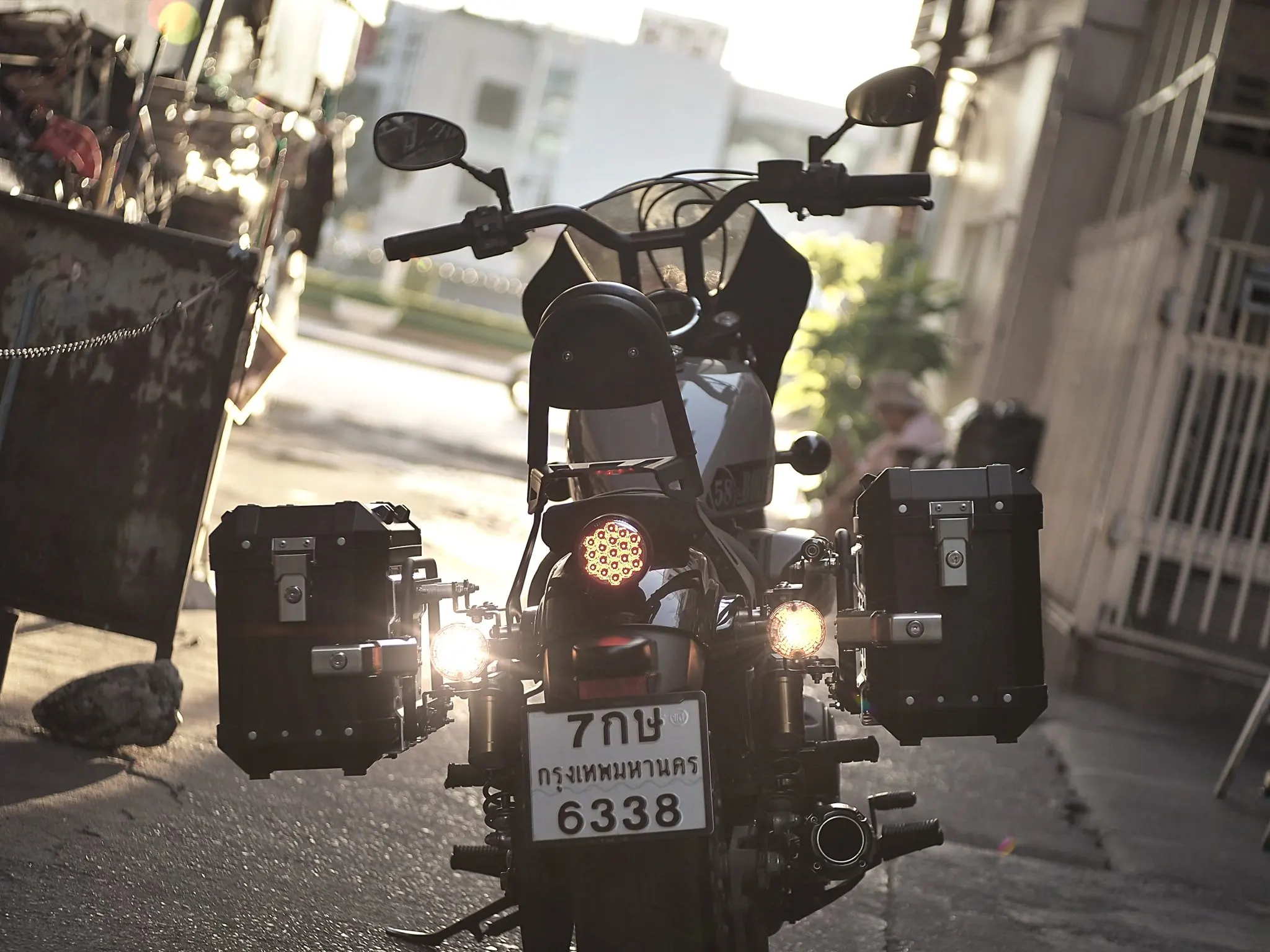 Side Box And Tail Box With Racks High Quality Aluminum Alloy Motorcycle ...