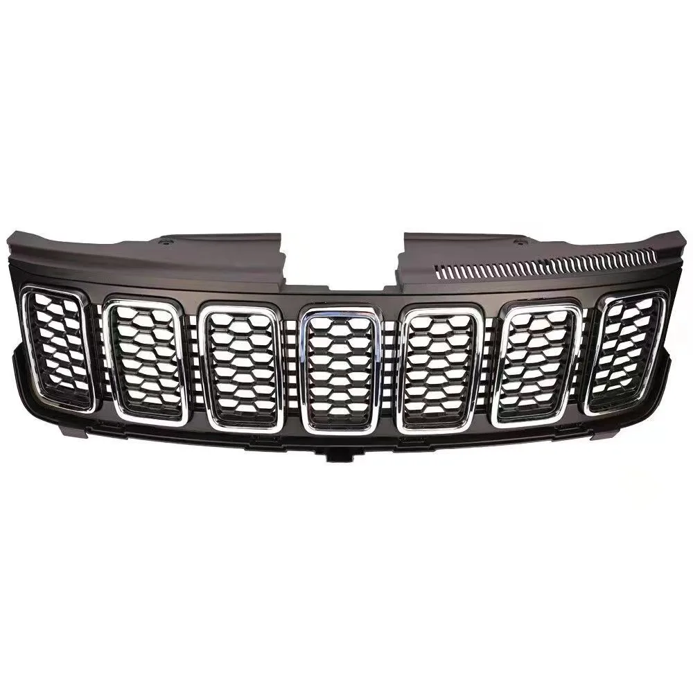 Fashionable Design Bodykit Grill Black Mesh Grill Chromed Front Grille ...