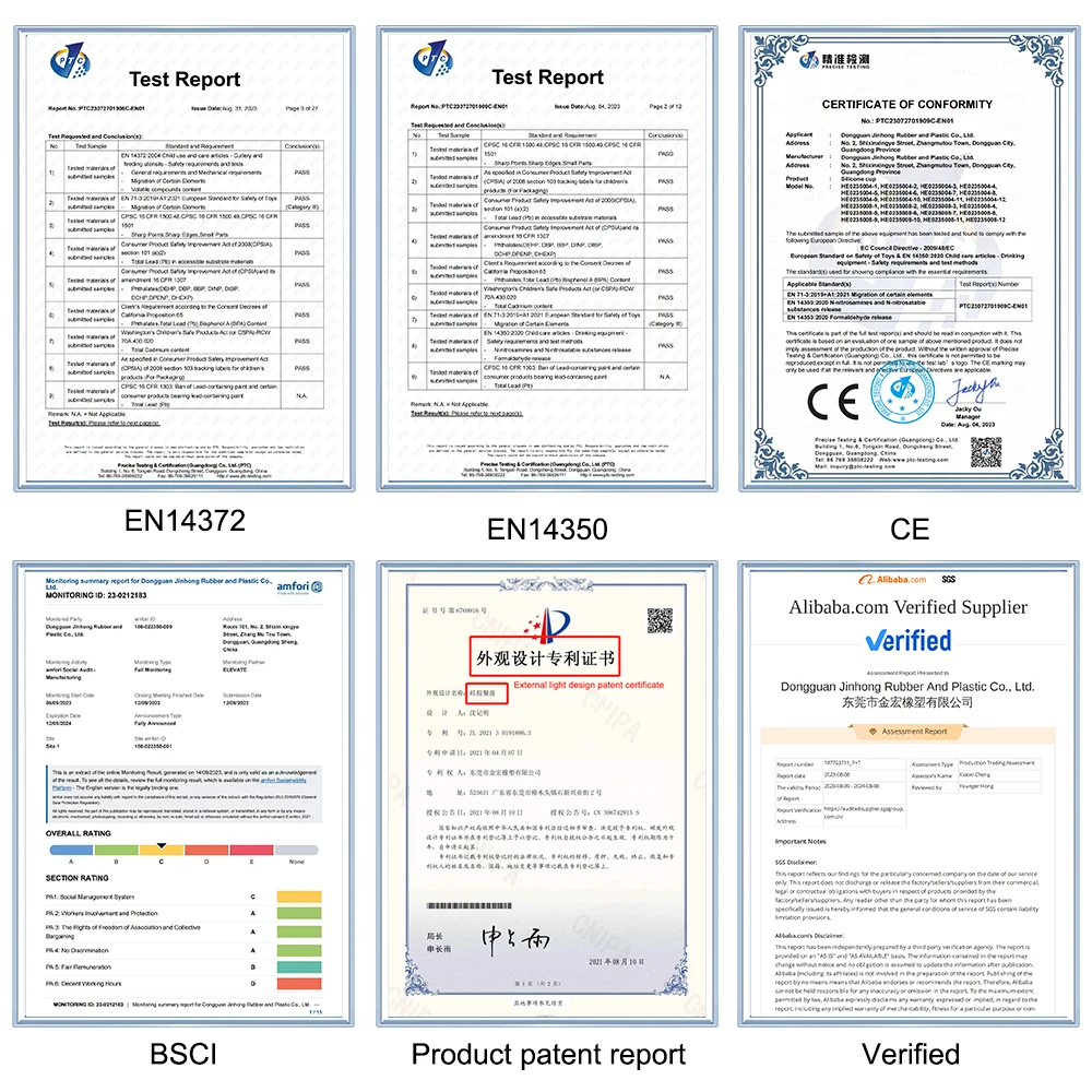 Good Price Panda Ear Silicone Baby Feeding Silicone Set 2 Pack Baby ...