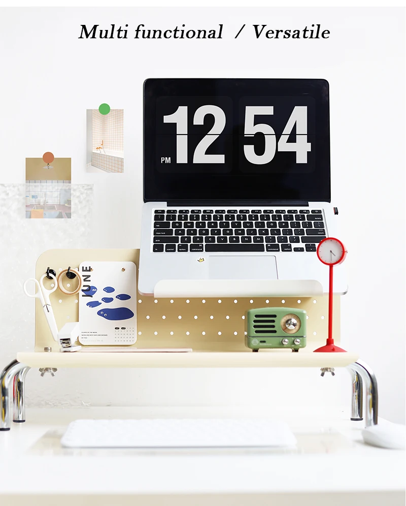 Custom Display Shelf Laptop Computer Stand Desktop Storage Rack Metal ...