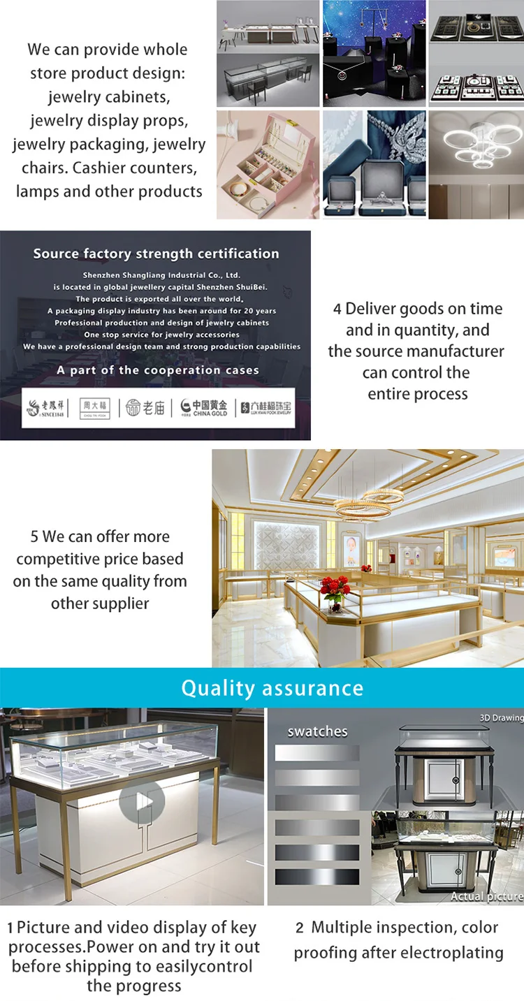 Glass Jewelry Showcase - Elegant Display Solutions