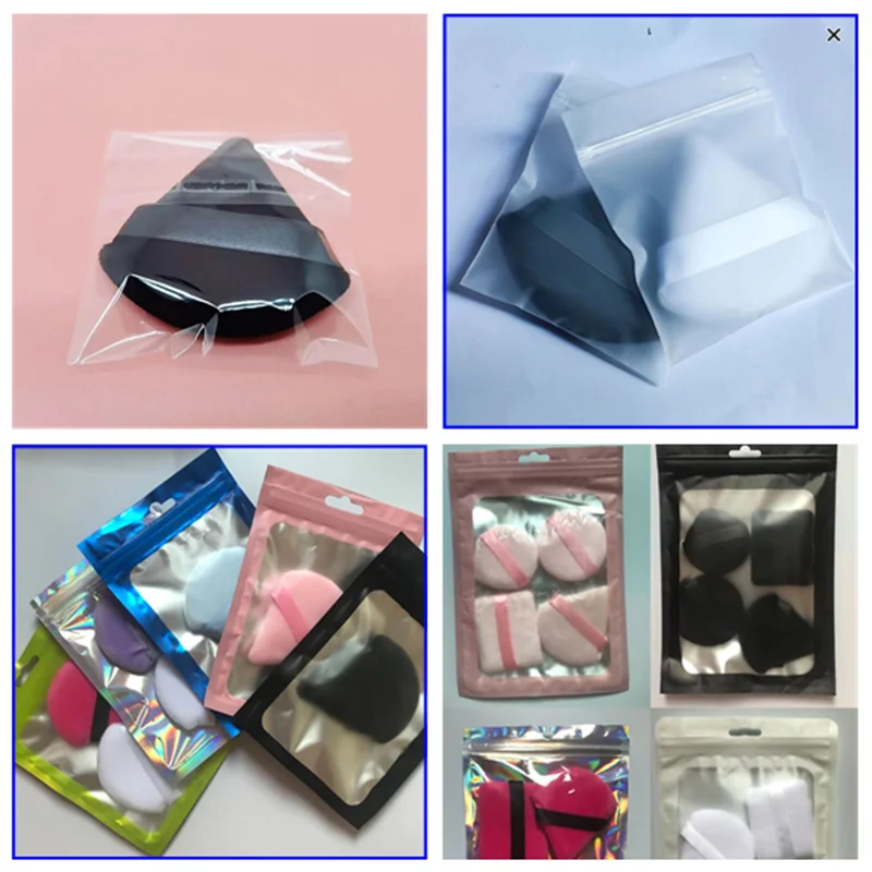 Big Size Diamond Shape Powder Puff Velvet Big Size Soft with Ribbon ...