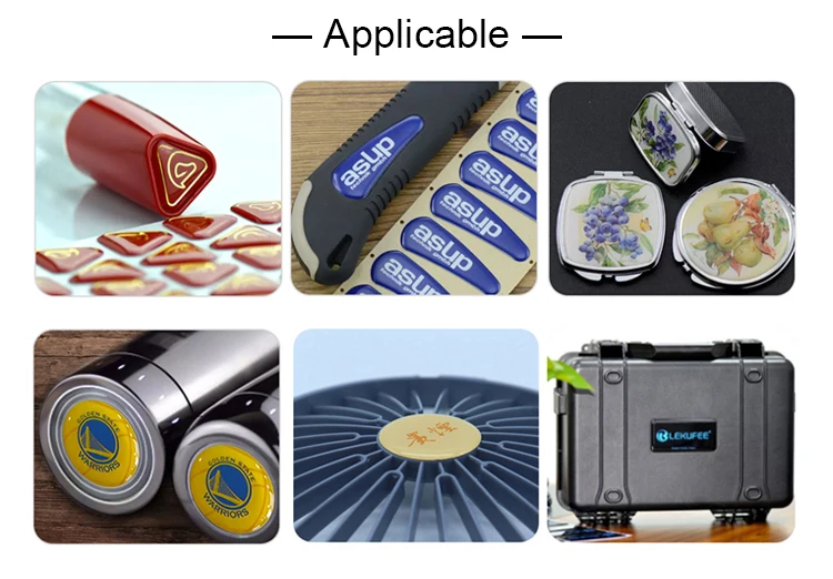 Benutzerdefinierte Oem-Logo-Aufkleber - Epoxy Resin Stickers